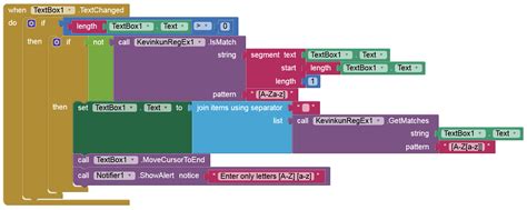 How Do You Make A Textbox To Only Accept Letters No Numbers And Special Characters Mit App