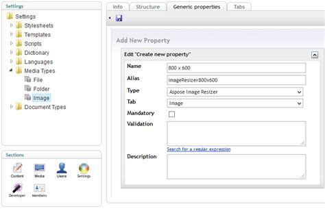 Umbraco Image Resizer Documentation