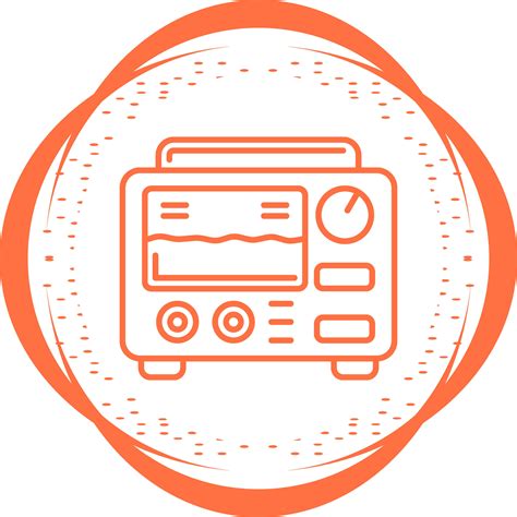 Oscilloscope Vector Icon 26358554 Vector Art At Vecteezy