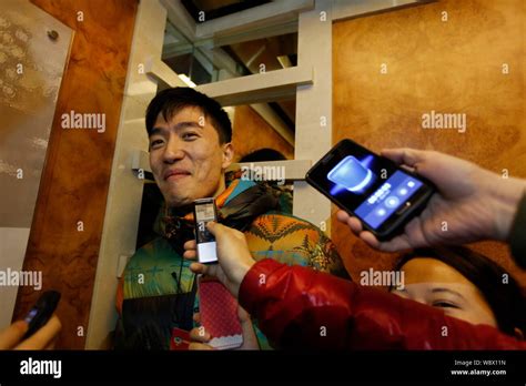 Chinese Star Hurdler Liu Xiang Left Also A Member Of The Cppcc