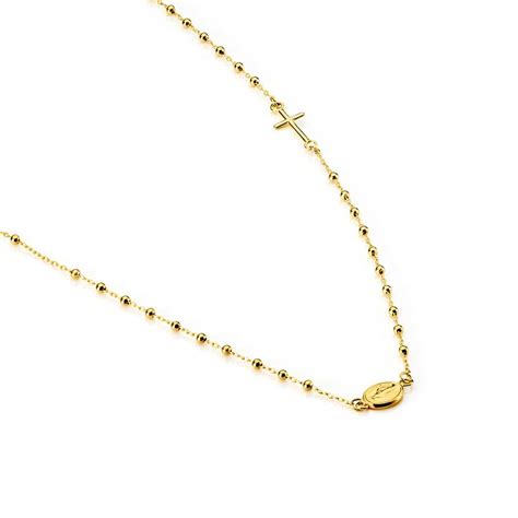 Collana Rosario Holy Oro Giallo 1411702 • Stroili