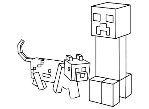 Imágenes De Minecraft Para Colorear Mobs 🖍 21 Dibujos De