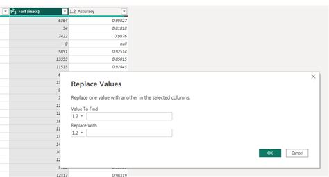 Replace Values In Table With Values From Calculate Microsoft