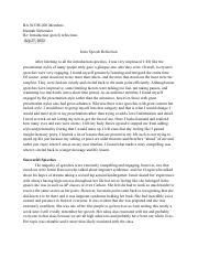 Effective Presentation Styles And Content In College Speeches Course Hero