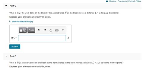Solved A Review Constants Periodic Table Part A A Block Of Chegg