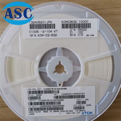 Buy Wholesale China C1005x7r1h104k050bb New Original Parts