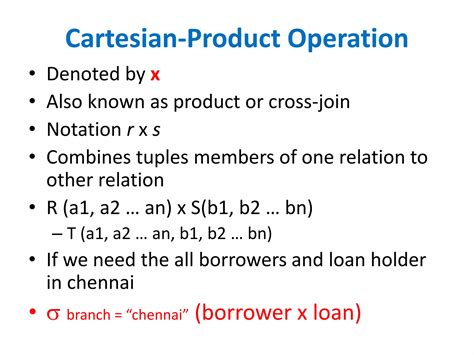 Relational Algebra In Dbms PPT