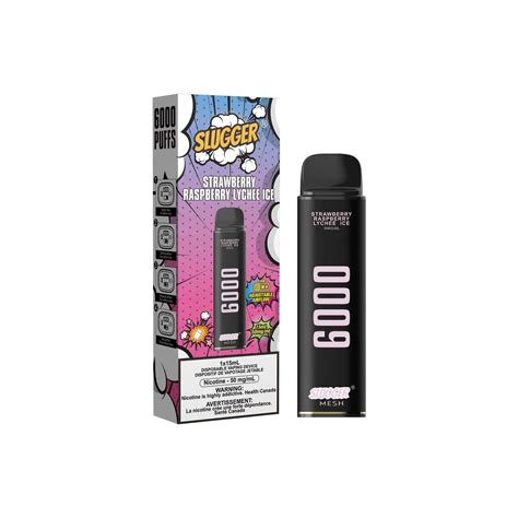 Strawberry Raspberry Lychee Ice Slugger Vape