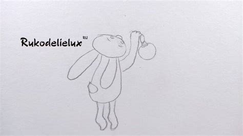 Рисунки кролика и кота на 2023 Новый год карандашами фломастерами красками простые идеи для