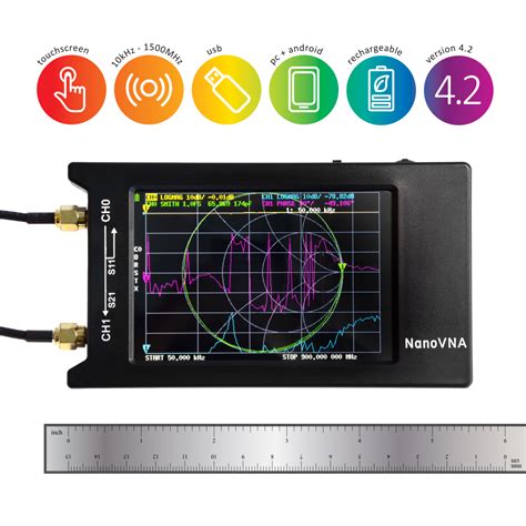 Open Hardware Vector Network Analyzer Kit From Authorized Distributor Nooelec Nanovna H 4
