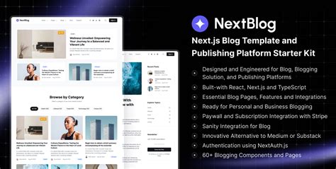 next js starter templates with authentication and more