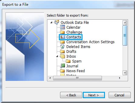 How To Export Contacts From Outlook To Excel Spreadsheet