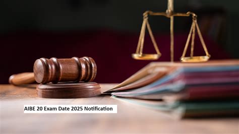 Aibe 20 Exam 2025 Notification Live Updates Application Dates Pattern And Eligibility At