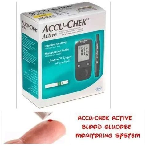Accu Chek Digital Glucometer Blood Glucose Sugar Level Monitor Test Konga Online Shopping