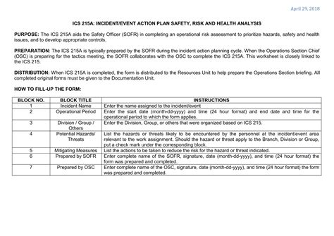 Ics 215a1docx