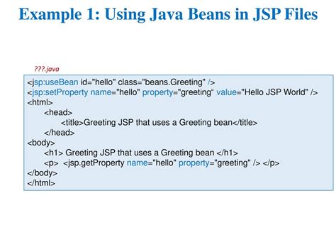 Introduction To Java Bean Ppt Download