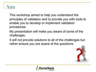 Challenges In Method Validation HC RH Ppt