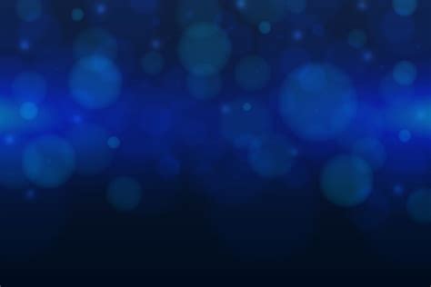 Bokeh 효과와 파란색 배경 무료 벡터