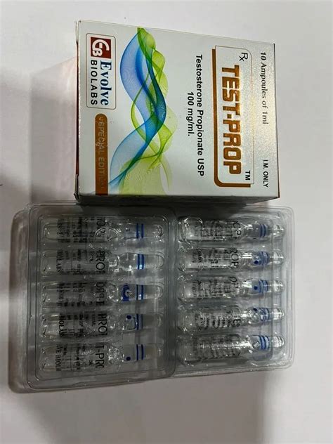 Injection Test Prop 100 Mgml Packaging Size 10 Ampoules Of 1 Ml Per