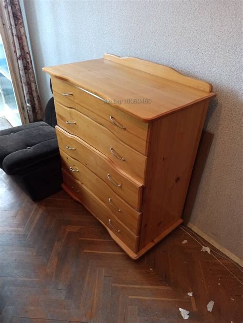 Дървен скрин Скрин ракла Мебели за дома и офиса Бургас Скрин с размери 48 90 100 Цен