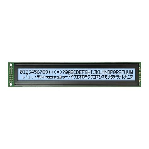 character 40x2 lcd module supplier in mumbai