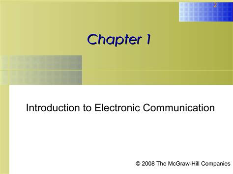 Principles Of Electronic Communication System PPT