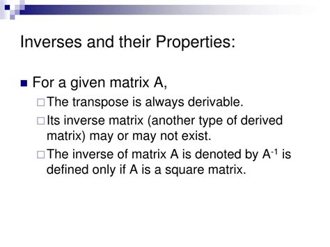 PPT LINEAR MODELS AND MATRIX ALGEBRA Part 3 PowerPoint Presentation ID 6036034