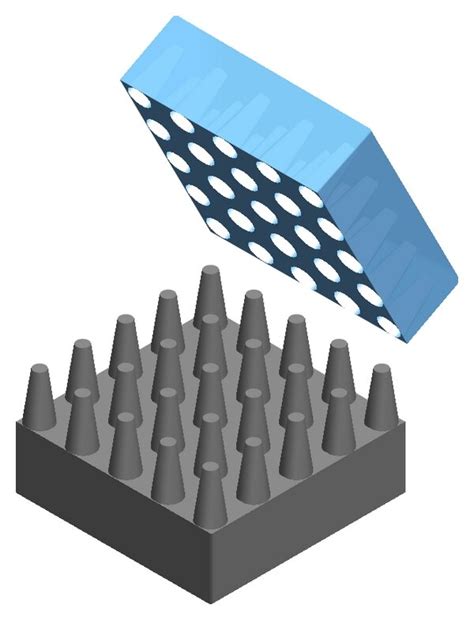 Schematic Overview Of The Replica Molding Fabrication Process A The