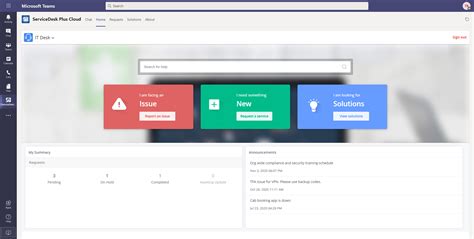 Updates To Servicedesk Plus Cloud For Microsoft Teams Enhanced Chatbot Esm And Ui Hiswai