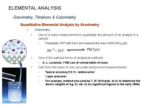 Elemental Analysis Fundamental Questions For An Analytical Chemist