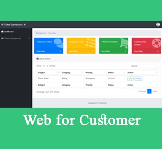 M Ticket Flutter PHP Laravel Admin Panel Code Market