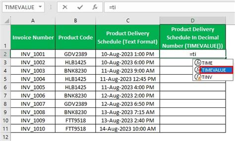 TIMEVALUE Excel Formula Examples Convert Text To TimeValue