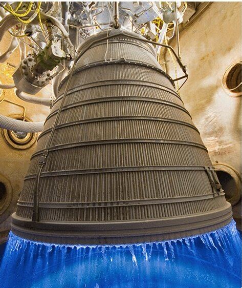 Photography Of The Nozzle Of The Common Extensible Cryogenic Engine Download Scientific Diagram