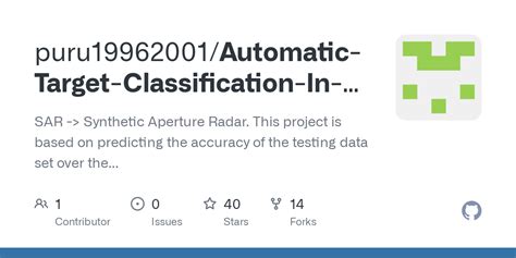 github puru19962001 automatic target classification in sar images using convolutional neural