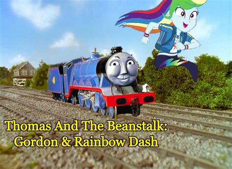 Thomas And The Beanstalk Gordon And Rainbow Dash By Avilmig On Deviantart