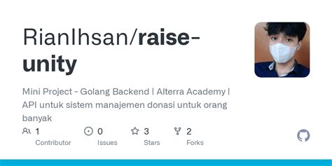 GitHub RianIhsan Raise Unity Mini Project Golang Backend Alterra Academy