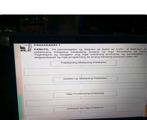PAGSASANAY 1 PANUTO Sa pamamagitan ng diagram | StudyX