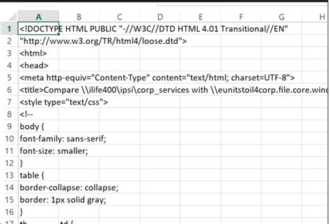Command Line Output Report To Csv WinMerge Winmerge Discussion GitHub