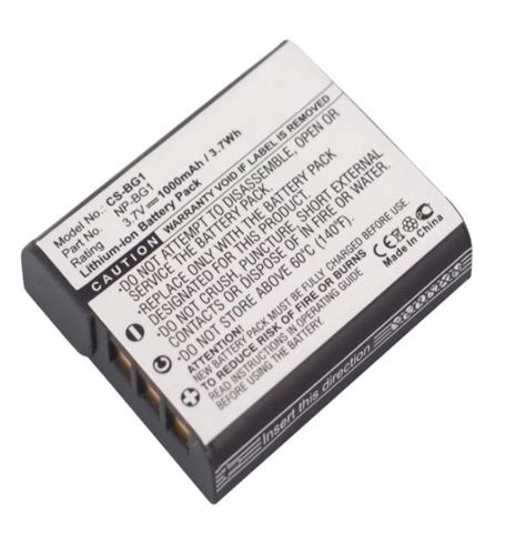 Baterie Sony NP-BG1, NP-FG1 1000mAh nahrazuje ORIGINÁL TopTechnology