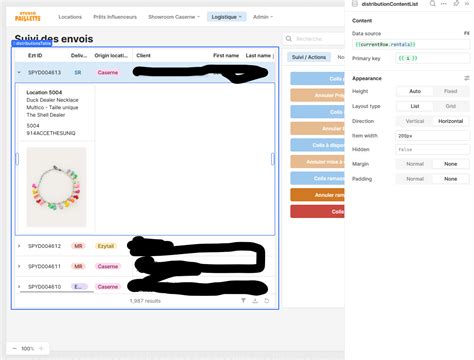 List View Inside A Table Expandable Row Does Not Display The Correct Data 💬 App Building