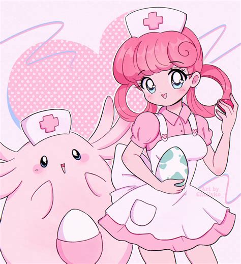 Pkmn Classic Nurse Joy By Chellyko On Deviantart