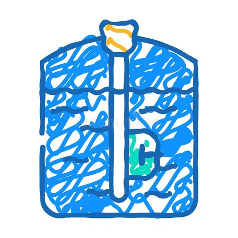 Capacitive Sensor Icon Doodle Illustration Stock Vector Illustration