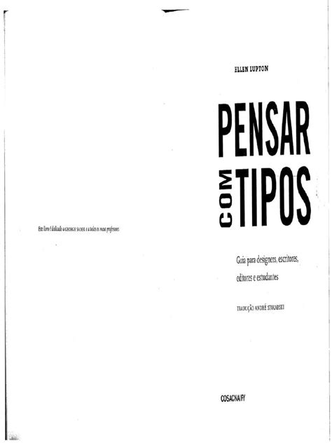 Ellen Lupton Pensar Com Tipos Pdf