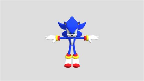 Sega Sonic Buy Royalty Free 3d Model By Gustavoarsenio 8b351cd Sketchfab Store