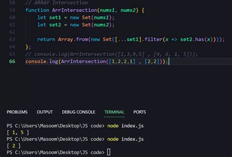 Here I Did Some Dsa Questions Through Java Script Mohd Masoom Ansari
