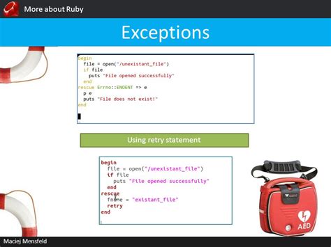 more about ruby maciej mensfeld presented by maciej mensfeld more