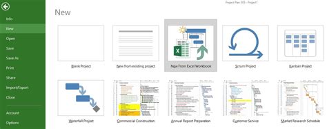 Import From Excel Project Plan 365