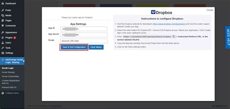How To Add Dropbox Login In Wordpress Website Sso Plugin