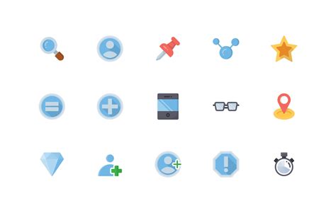 User Interface Essential Icon Set In Flat Style 21845206 Vector Art At