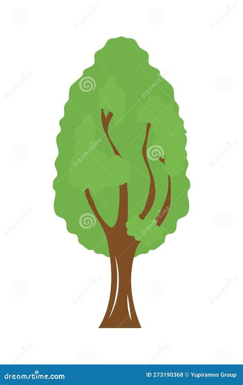 Large Tree Icon Stock Vector Illustration Of Vector 273190368